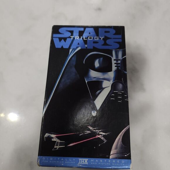 Media | Star Wars Trilogy 1995 Vhs Boxed Set Thx Digitally Mastered ...